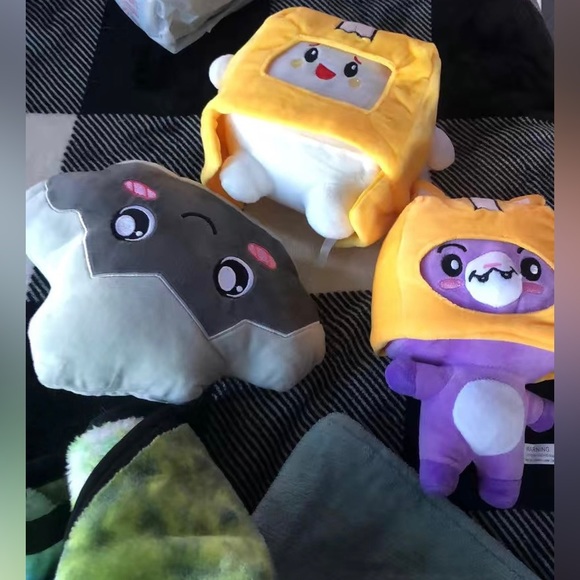 lankybox | Toys | Lankybox Choose Between 3 Plushys Rocky Foxy Or Boxy ...
